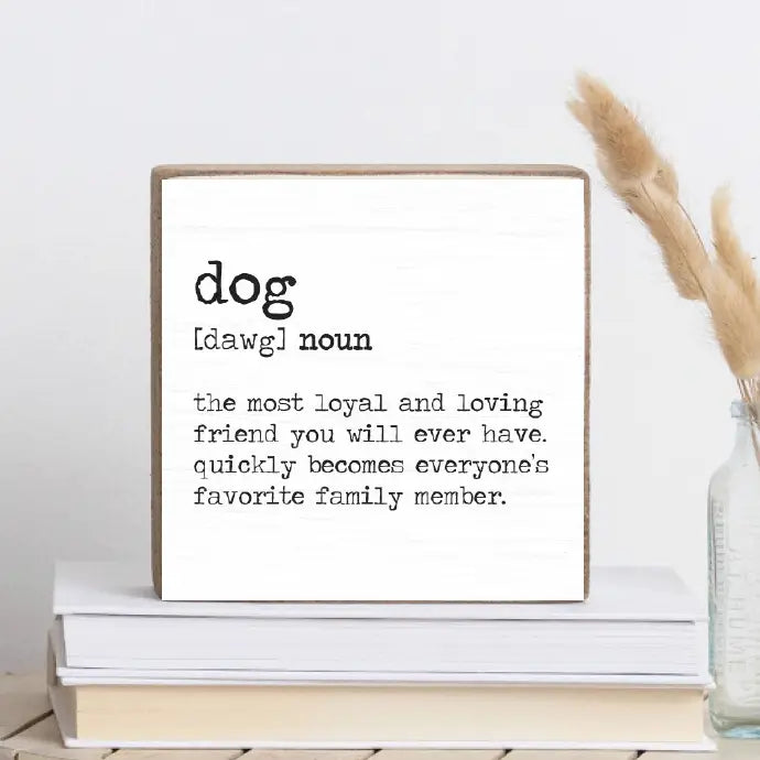 Dog Definition Sign – The Mason Jar