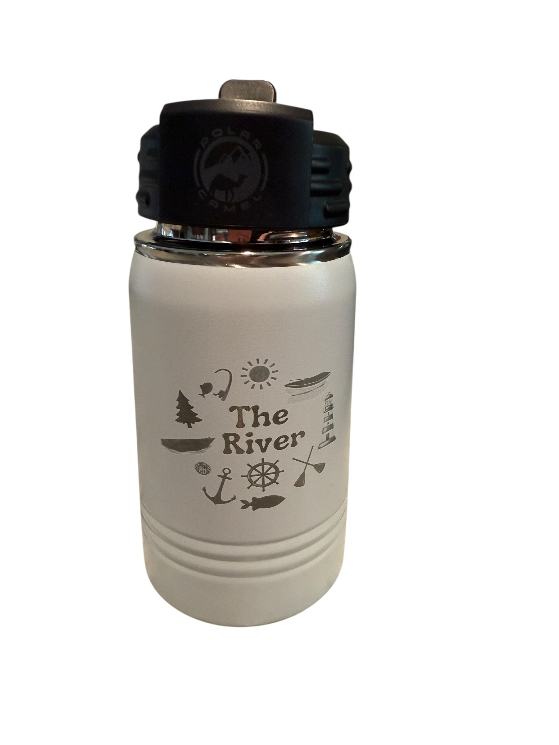 The River "Doodle" 12 oz Water Bottle – The Mason Jar